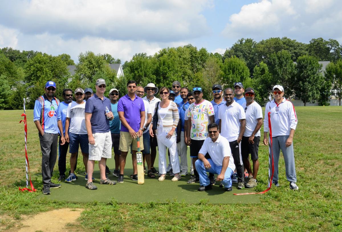 2019 Inauguration of the Cricket Pitch Photos | Chesterfield Township, NJ