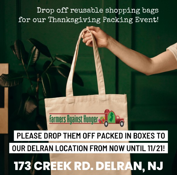REUSABLE SHOPPING BAG DRIVE | Chesterfield Township, NJ